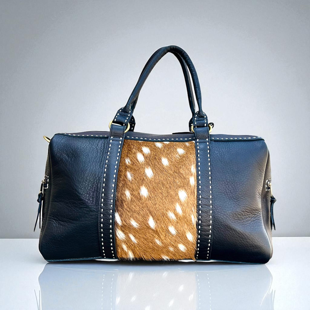 Jan axis hide duffle bag – Western Linens