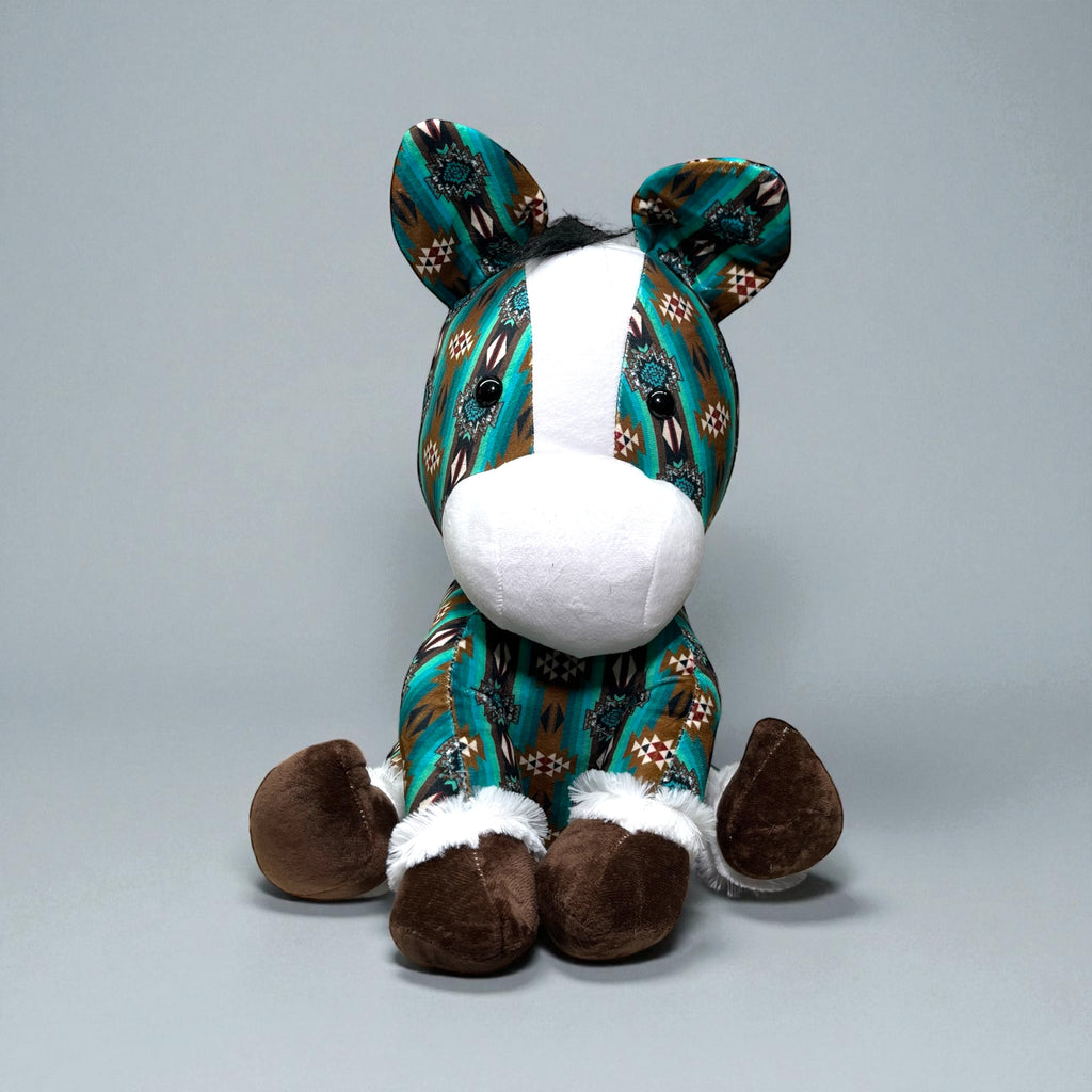 Large farm pal - Esmeralda Aztec horse – Western Linens