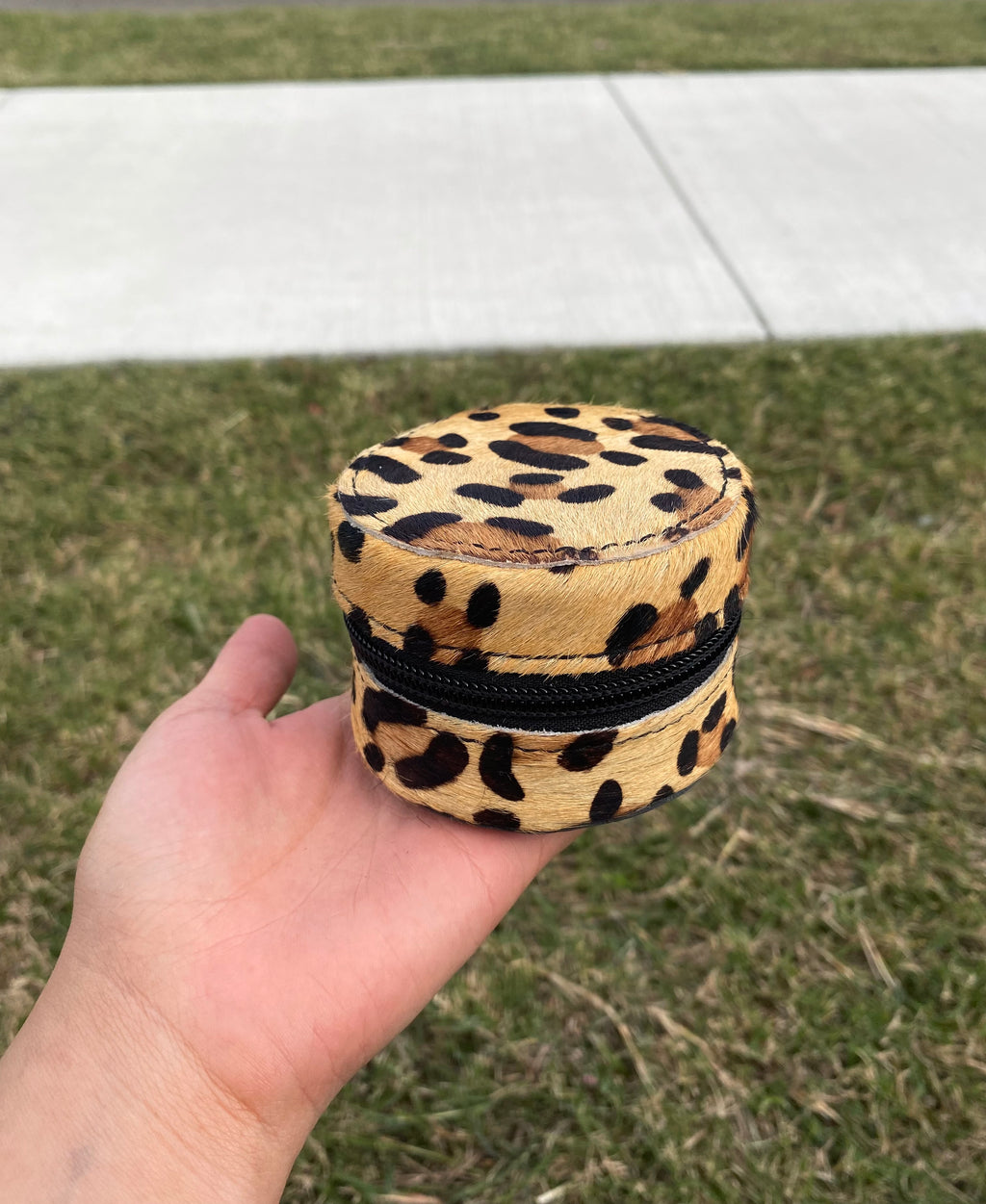 Mini Animal Print Cowhide Jewelry box – Western Linens