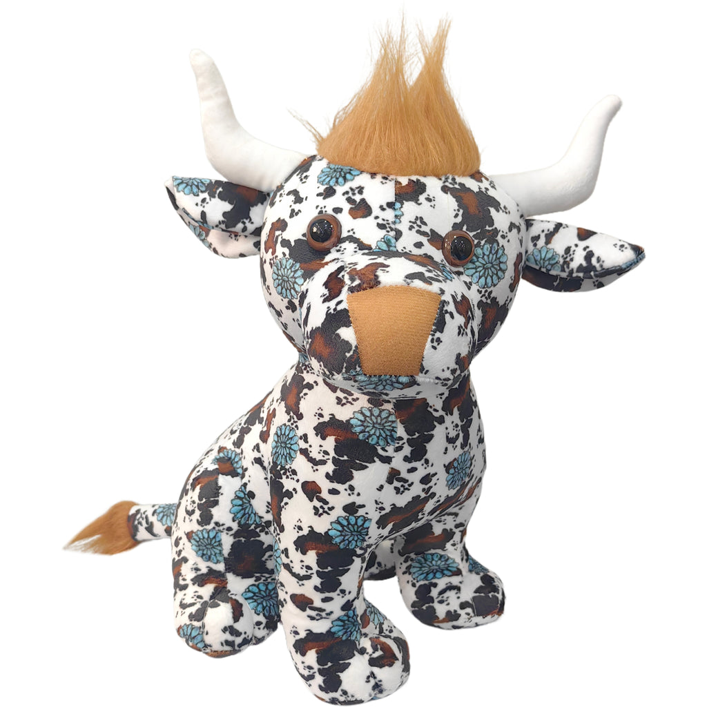 Conchos Cowpint Highland Plush Toy- Farm Pals – Western Linens